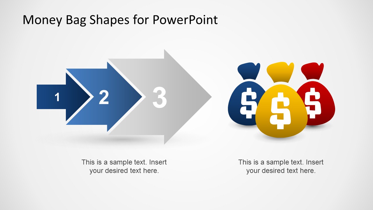 Money Bag Shapes for PowerPoint - SlideModel Money Bag Shapes for PowerPoint - SlideModel