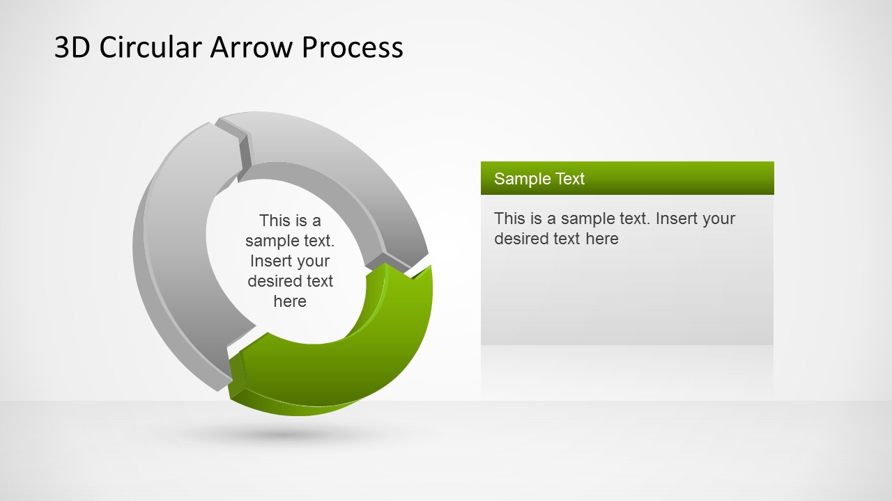 3D Circular Arrow Process Diagrams for PowerPoint - SlideModel