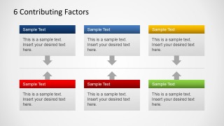 6 Contributing Factors Diagram Template for PowerPoint - SlideModel