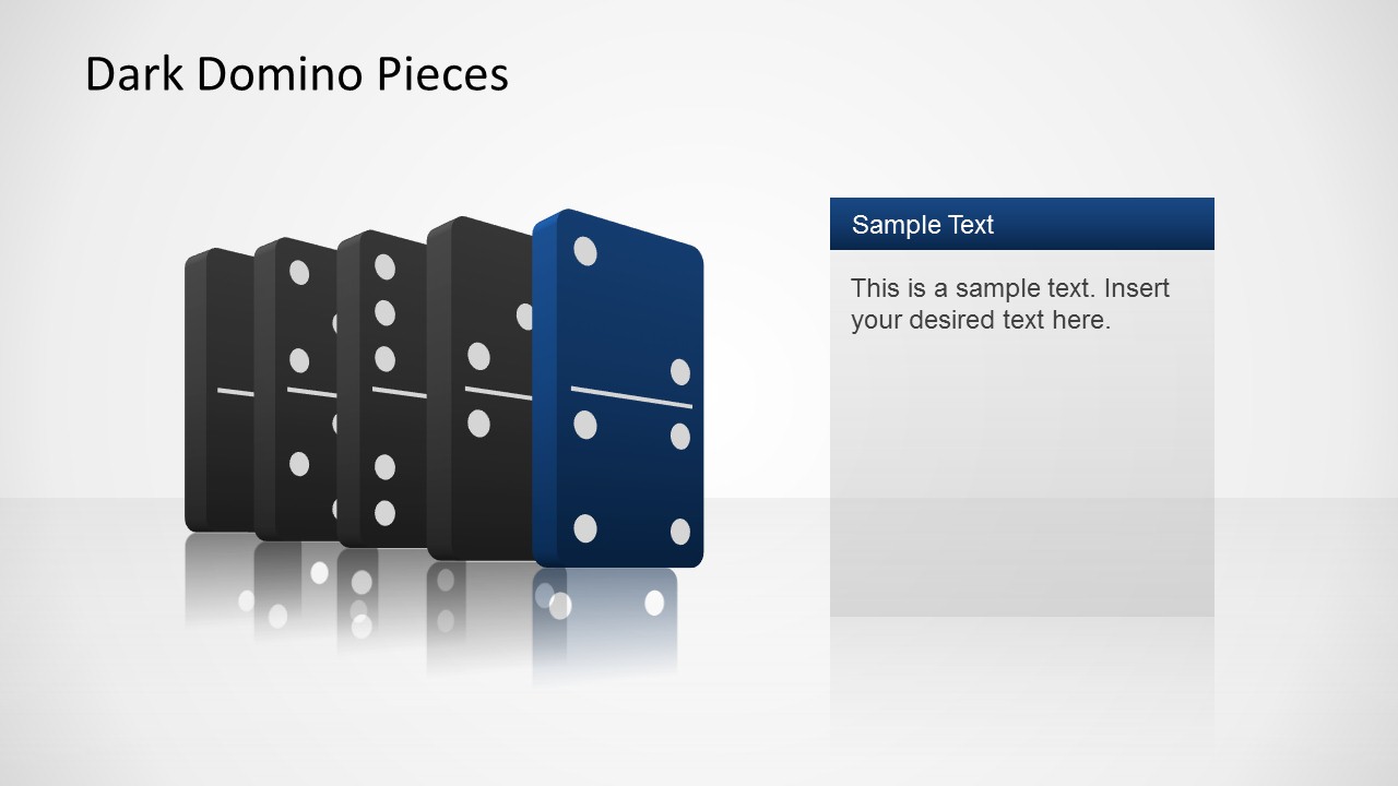 Domino Effect & Pieces Template for PowerPoint - SlideModel