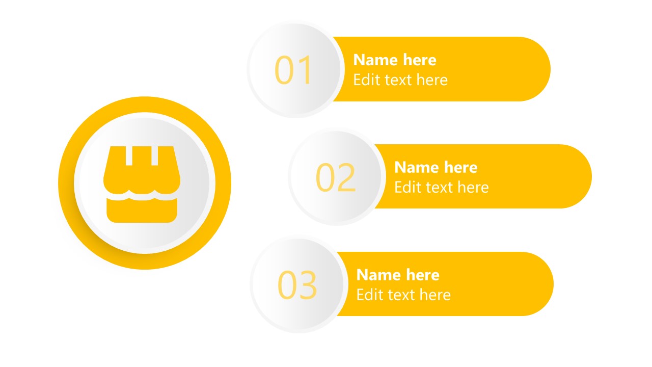 Animated All Into One Circle PowerPoint Template