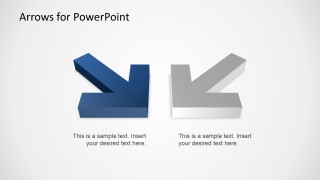 3D Arrows PowerPoint Template - SlideModel