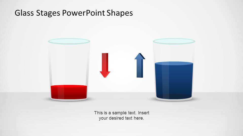 Glass Stages PowerPoint Shapes - SlideModel