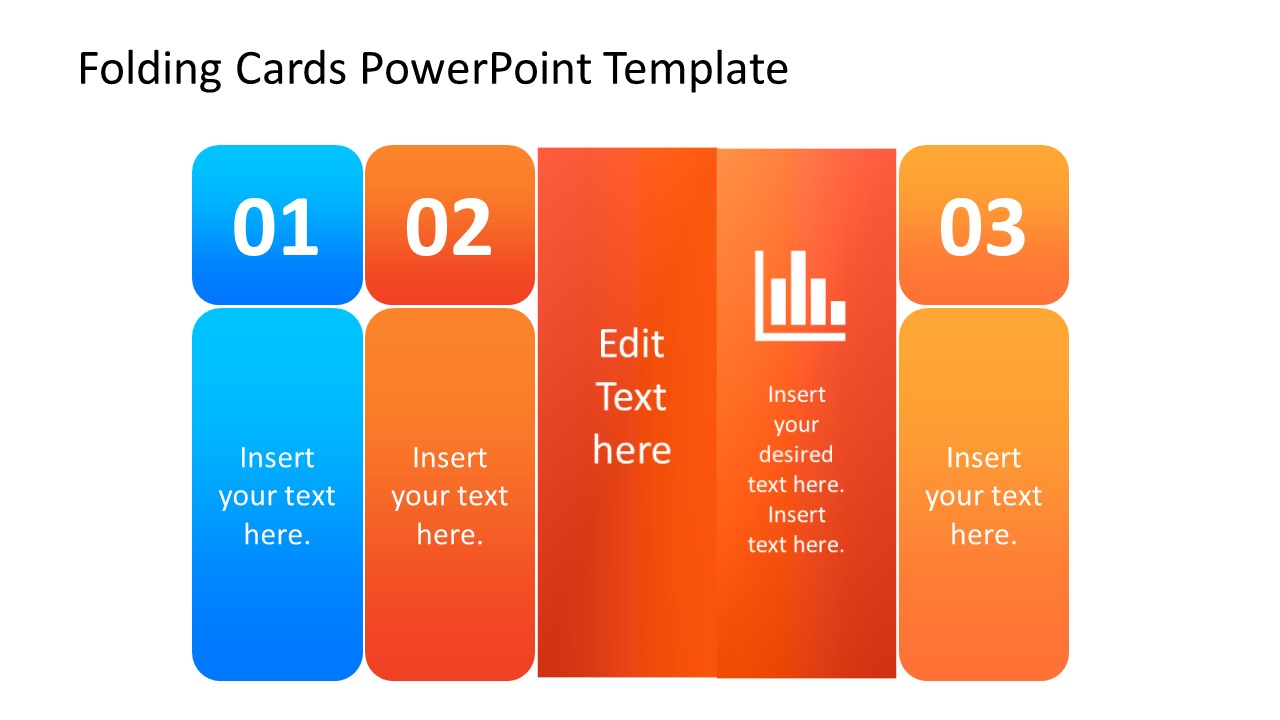 Folding Cards PowerPoint Template