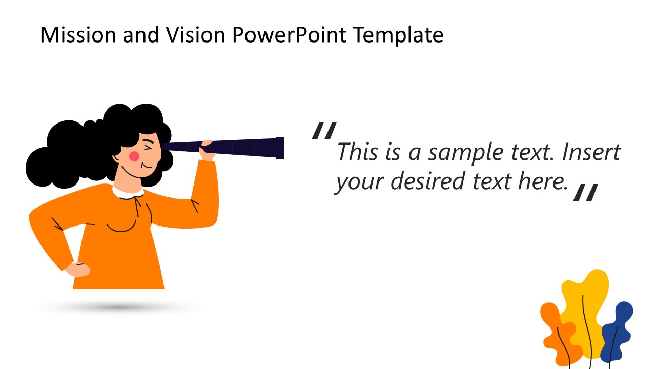 Vision Statement & Mission PowerPoint Template - SlideModel
