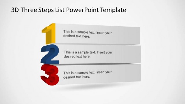 3 Steps PowerPoint Templates & Diagrams