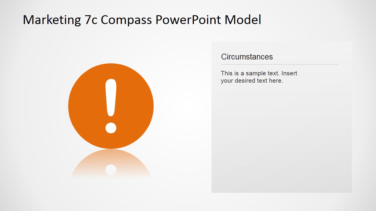 7Cs Compass Model Circumstances Concept Slide Design - SlideModel