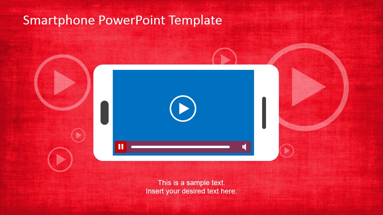 Smartphone PowerPoint Template - SlideModel