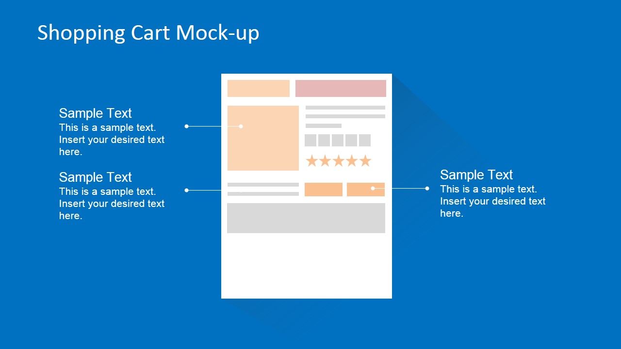 Flat Website Mockup Toolkit for PowerPoint - SlideModel