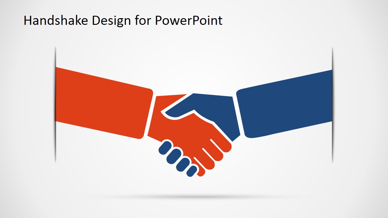 Handshake Design Template for PowerPoint - SlideModel