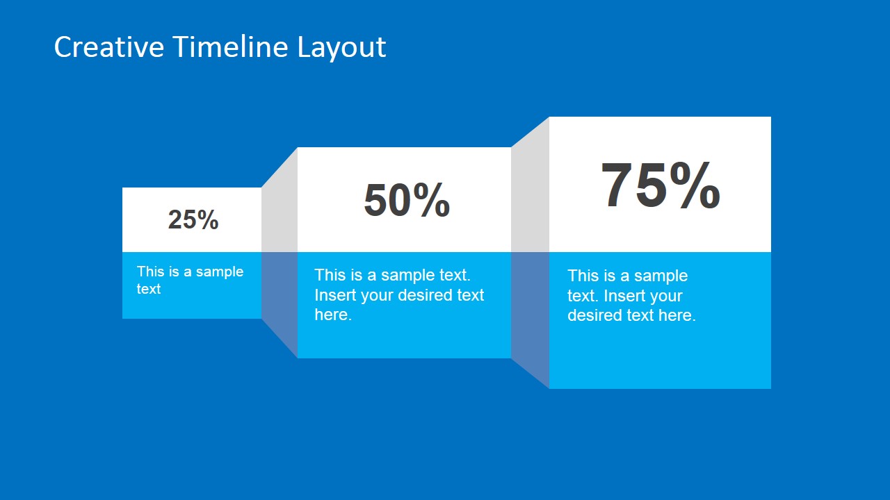 Creative Timeline Layout for PowerPoint - SlideModel