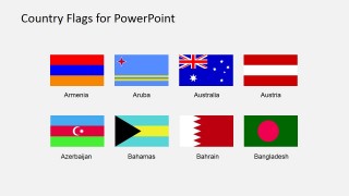 Country Flags Clipart for PowerPoint (A to B) - SlideModel