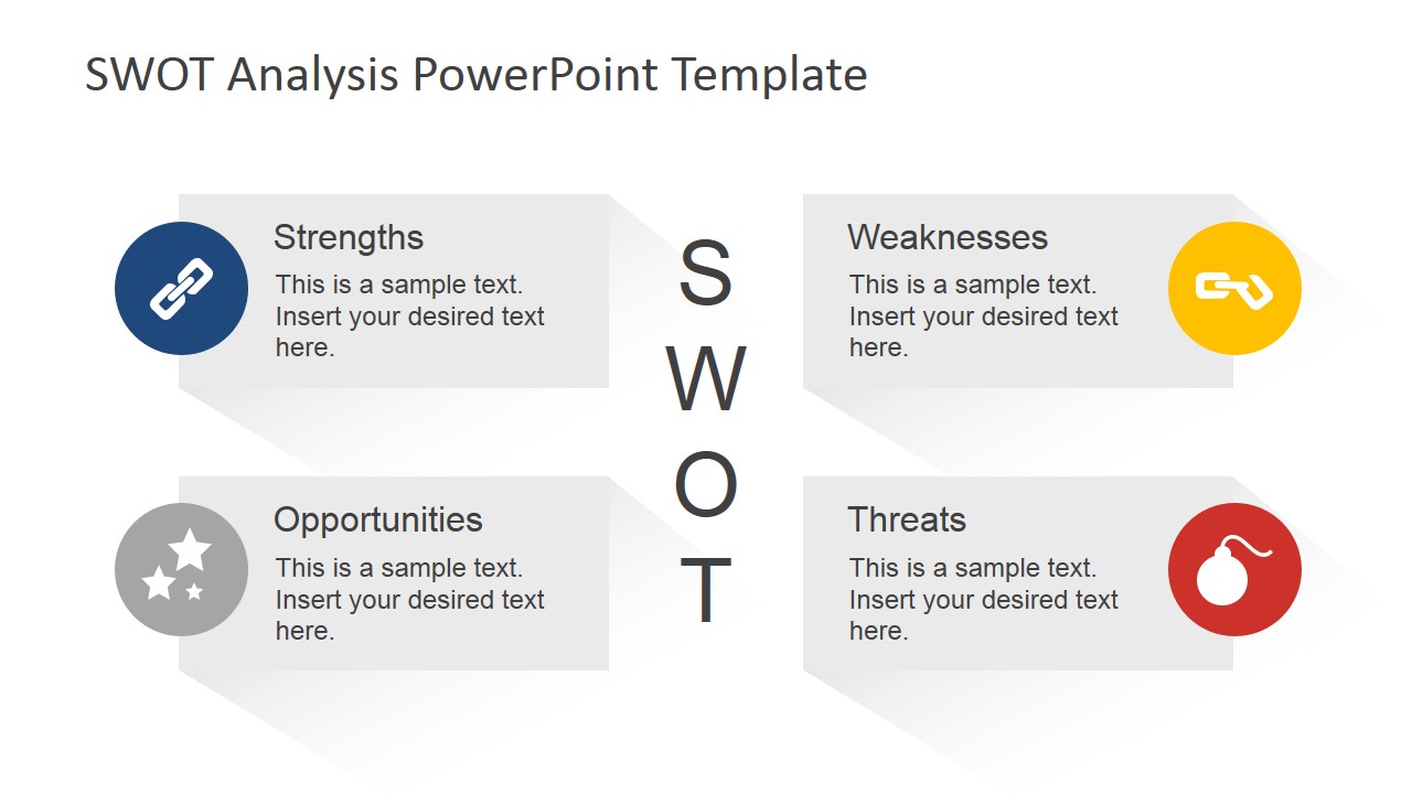  Animated SWOT Analysis PowerPoint Template SlideModel