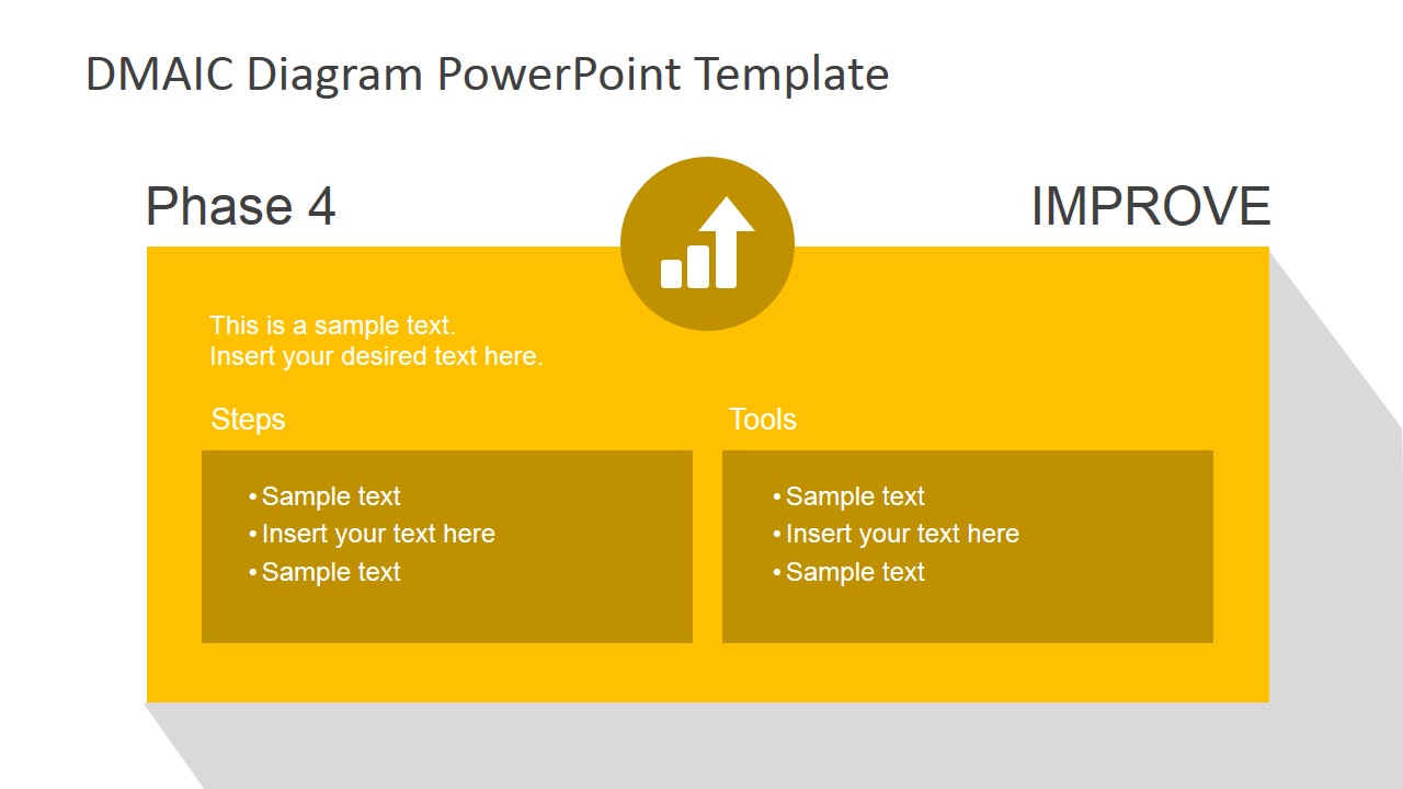 Flat DMAIC PowerPoint Template - SlideModel Flat DMAIC PowerPoint Template - SlideModel