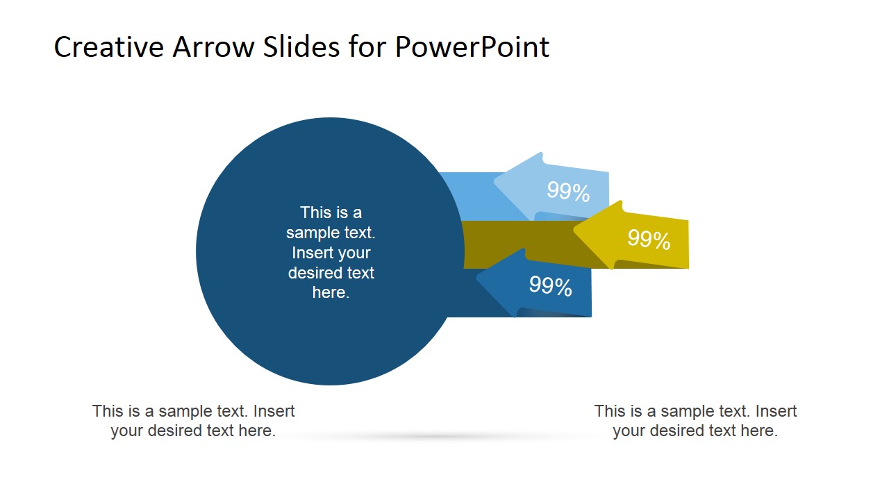 Creative Arrow Slides Template for PowerPoint - SlideModel