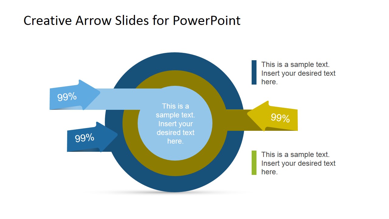 Creative Arrow Slides Template for PowerPoint - SlideModel