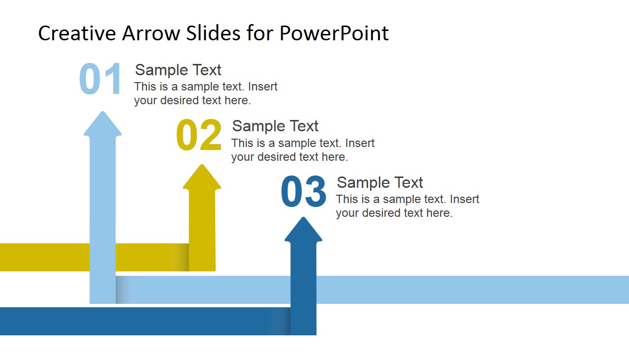 Creative Arrow Slides Template for PowerPoint - SlideModel