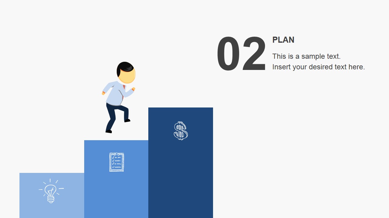Stairs Diagram PowerPoint Template - SlideModel