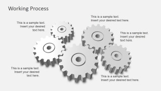 3D Broken Process PowerPoint Template - SlideModel