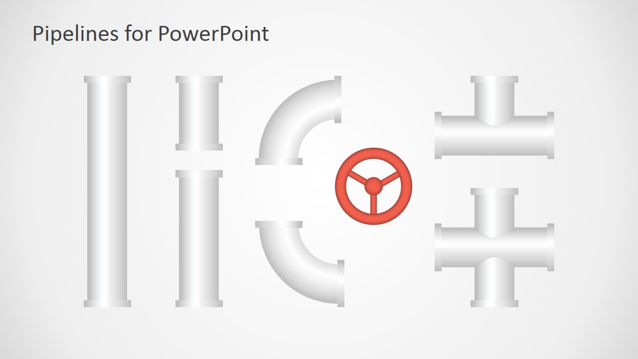 Pipeline Shapes PowerPoint Template - SlideModel