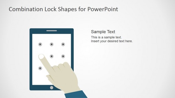 Combination Lock Shapes for PowerPoint - SlideModel