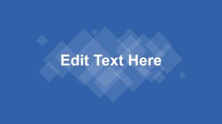 Blue Cover Slide Design for PowerPoint - SlideModel