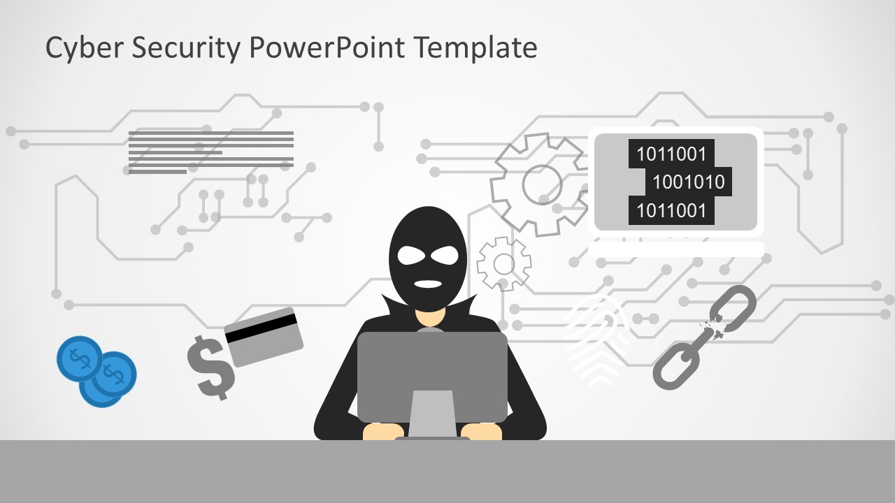 Cyber Crime PowerPoint Template - SlideModel
