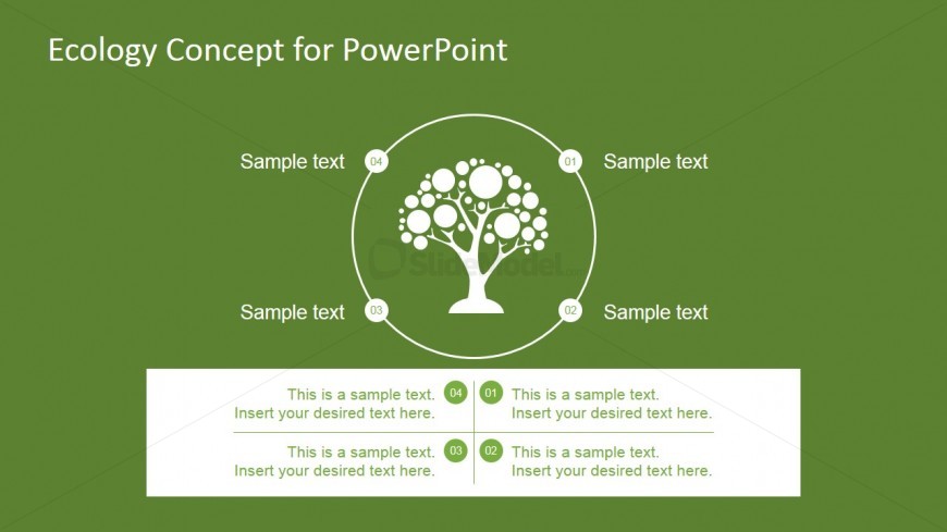 Ecology Circular Diagram Slide Design - SlideModel Ecology Circular Diagram Slide Design - SlideModel