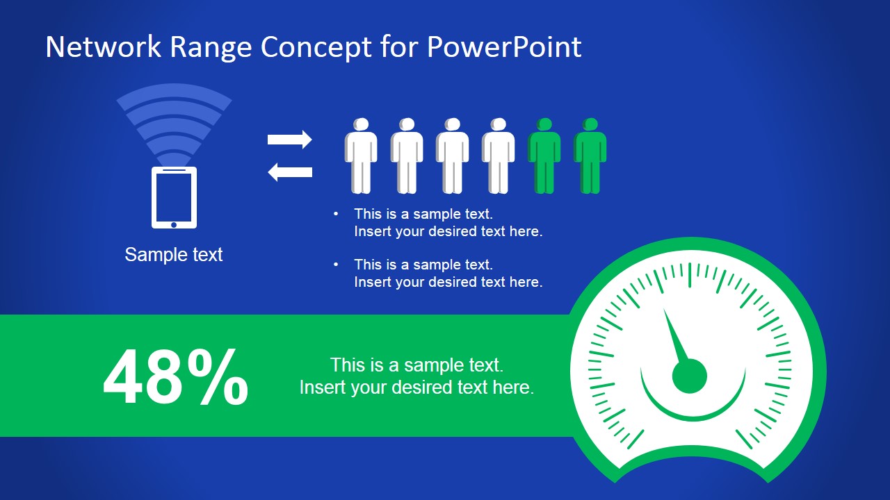 Network Range Powerpoint Template Slidemodel