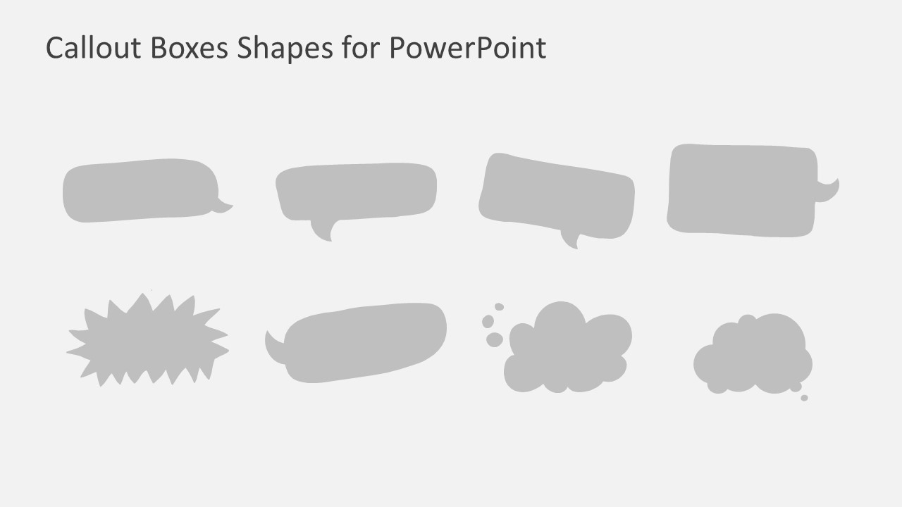 Callout Boxes PowerPoint Shapes - SlideModel