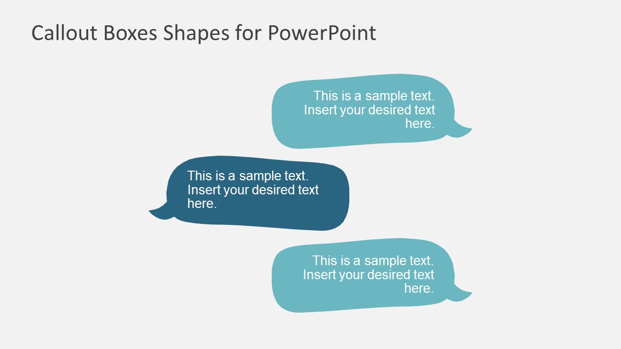 Callout Boxes PowerPoint Shapes SlideModel