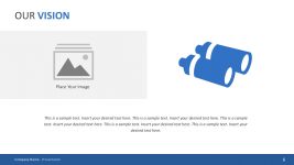Vision Mission Template With PowerPoint Icons - SlideModel