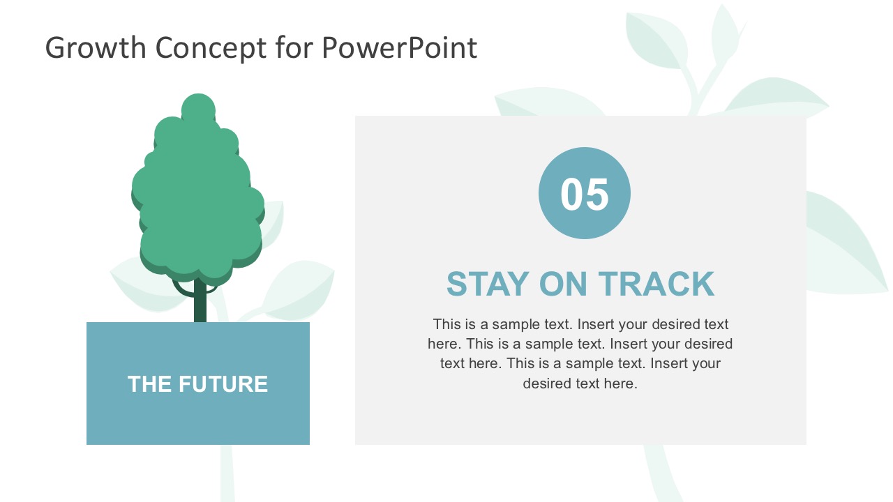 Growth Concept PowerPoint Template