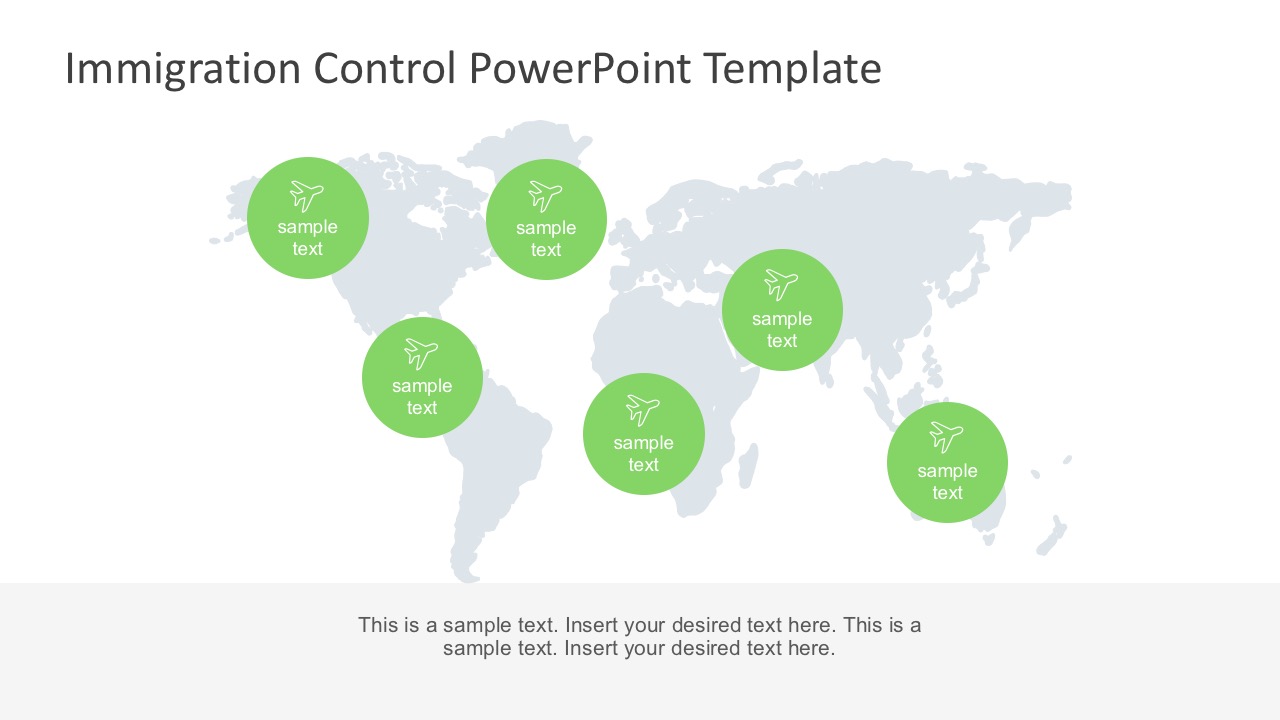 Immigration Control PowerPoint Template - SlideModel
