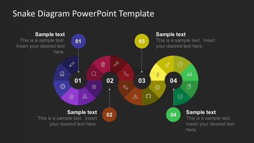 Snake Diagram PowerPoint Icons - SlideModel