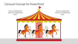Carousel Concept PowerPoint Diagram - SlideModel
