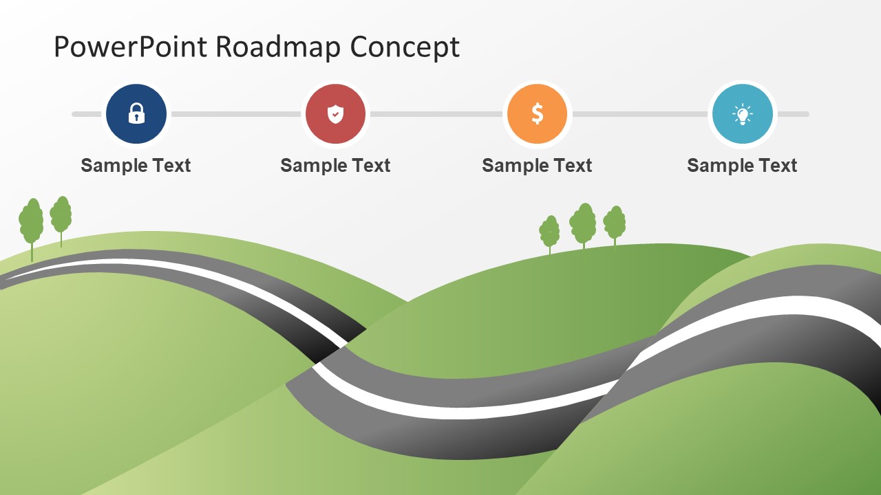 PowerPoint Roadmap Timeline Navigation SlideModel PowerPoint Roadmap Timeline Navigation SlideModel