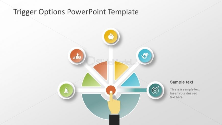 Multiple Option Triggers Planning Diagram Slidemodel