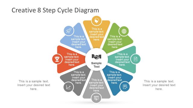8 Steps PowerPoint Templates