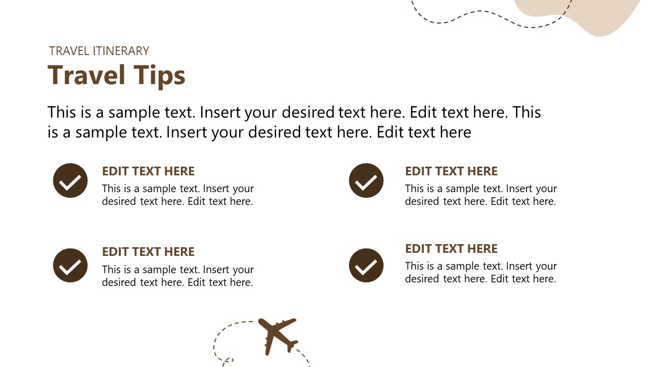Travel Itinerary PowerPoint Template