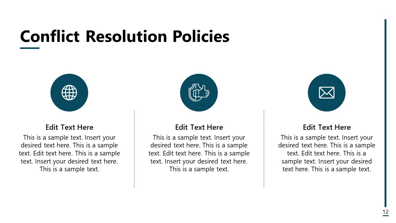 Conflict Resolution PowerPoint Template