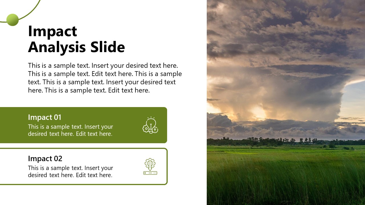 Environmental Impact Report PowerPoint Template