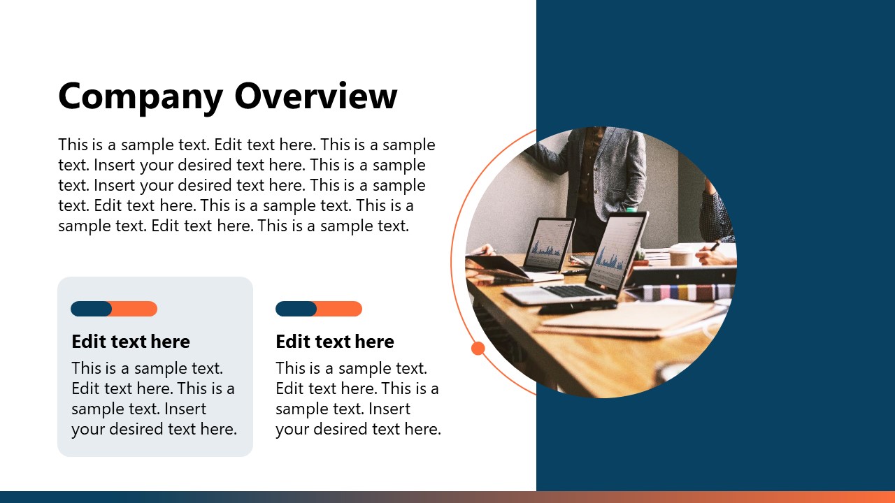 Professional Client Meeting PowerPoint Template