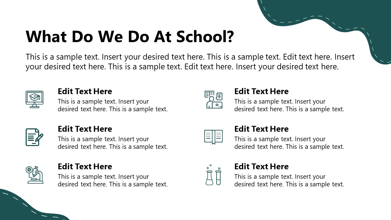 Education Primary Level PowerPoint Template