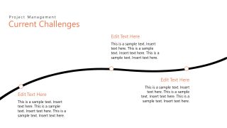 Customizable Current Challenges Slide - Project Management Template ...