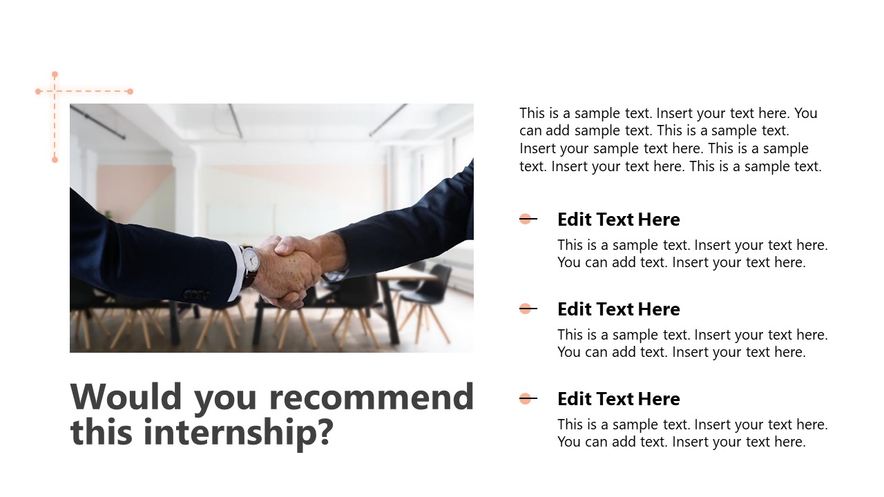 Internship Exit Interview PowerPoint Template