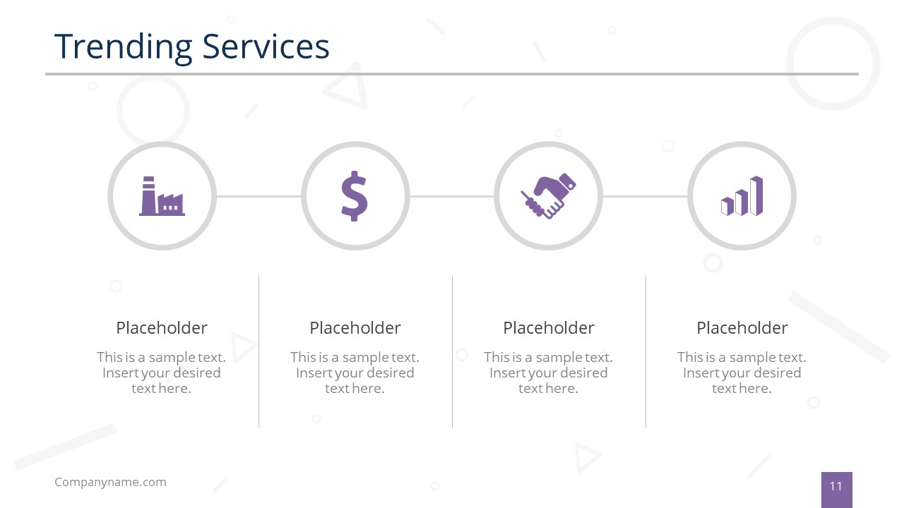Professional Business Slide Deck PowerPoint Template - SlideModel