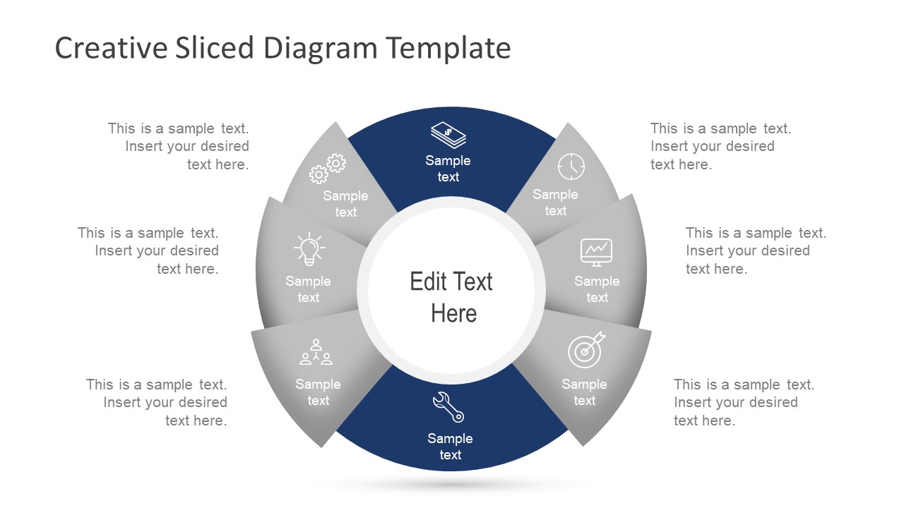 Core Element and 8 Steps Cycle PowerPoint - SlideModel