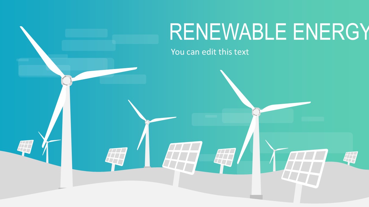 Renewable Energy Technology Slides for PowerPoint