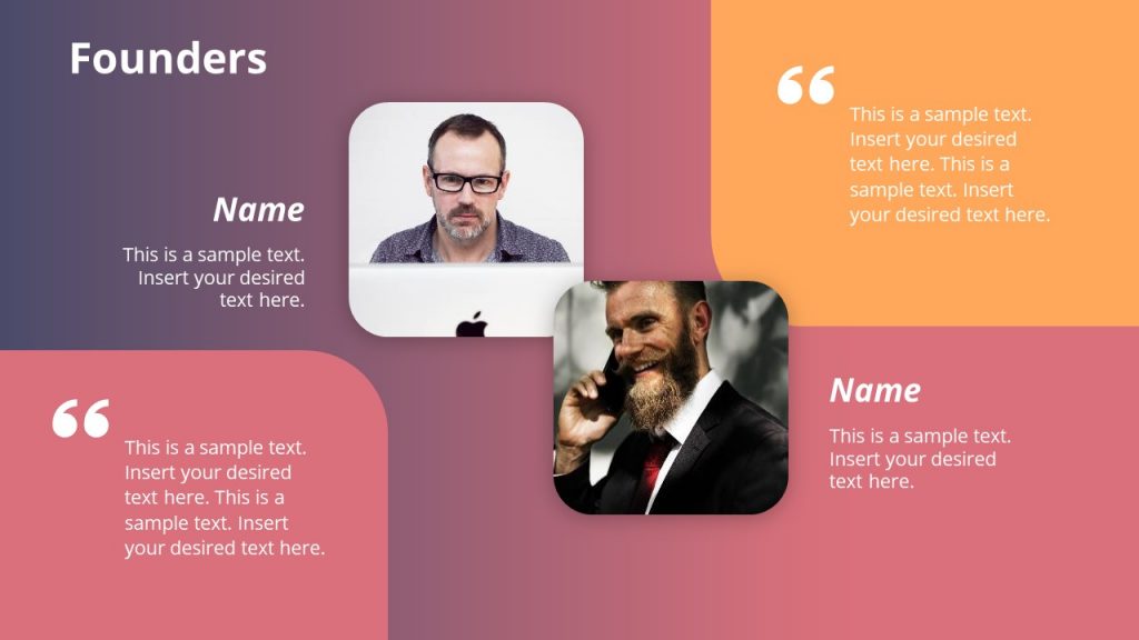 Company Introduction CEO Presentation - SlideModel